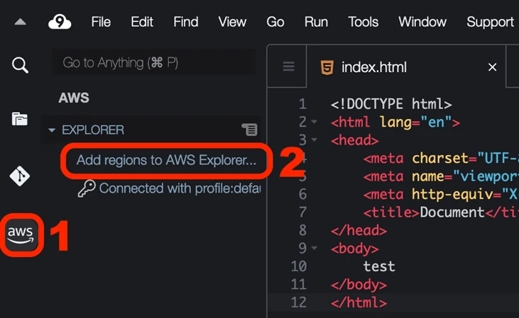 Create and Deploy a Website from AWS Website Cloud 9 to S3